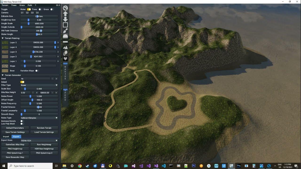 Flax Engine - Easy Terrain Import - YouTube