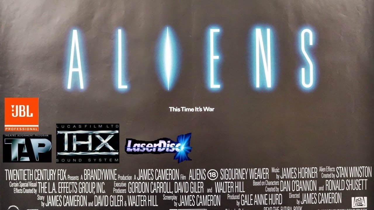 laserdisc - aliens Dolby Stereo THX/TAP lucasfilm ltd THX sound system ...