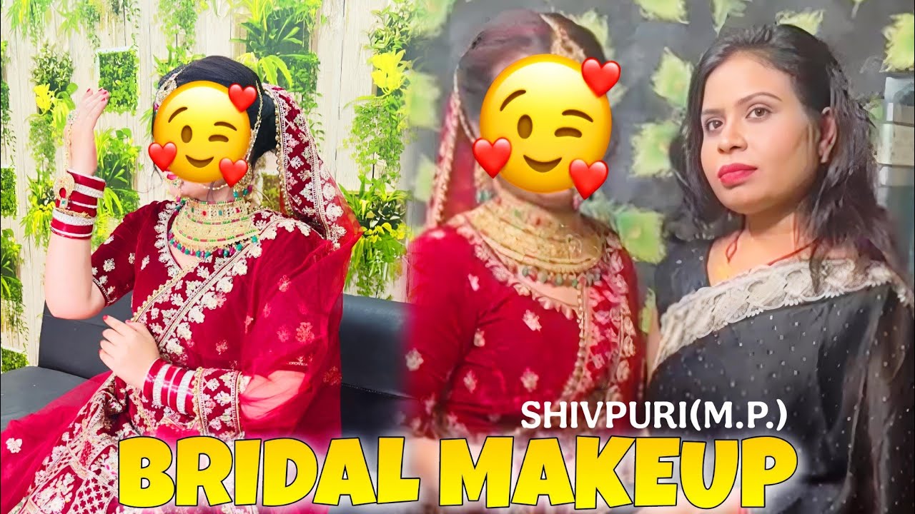 FULL BRIDAL MAKEUP & HAIRSTYLE TUTORIAL || STEP BY STEP - YouTube