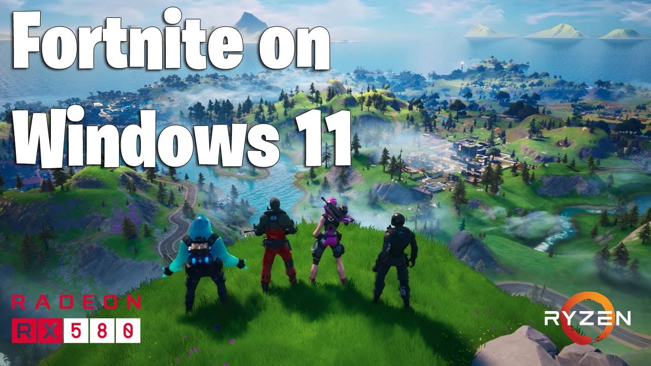 Fortnite on Windows 11 - FPS Test - YouTube