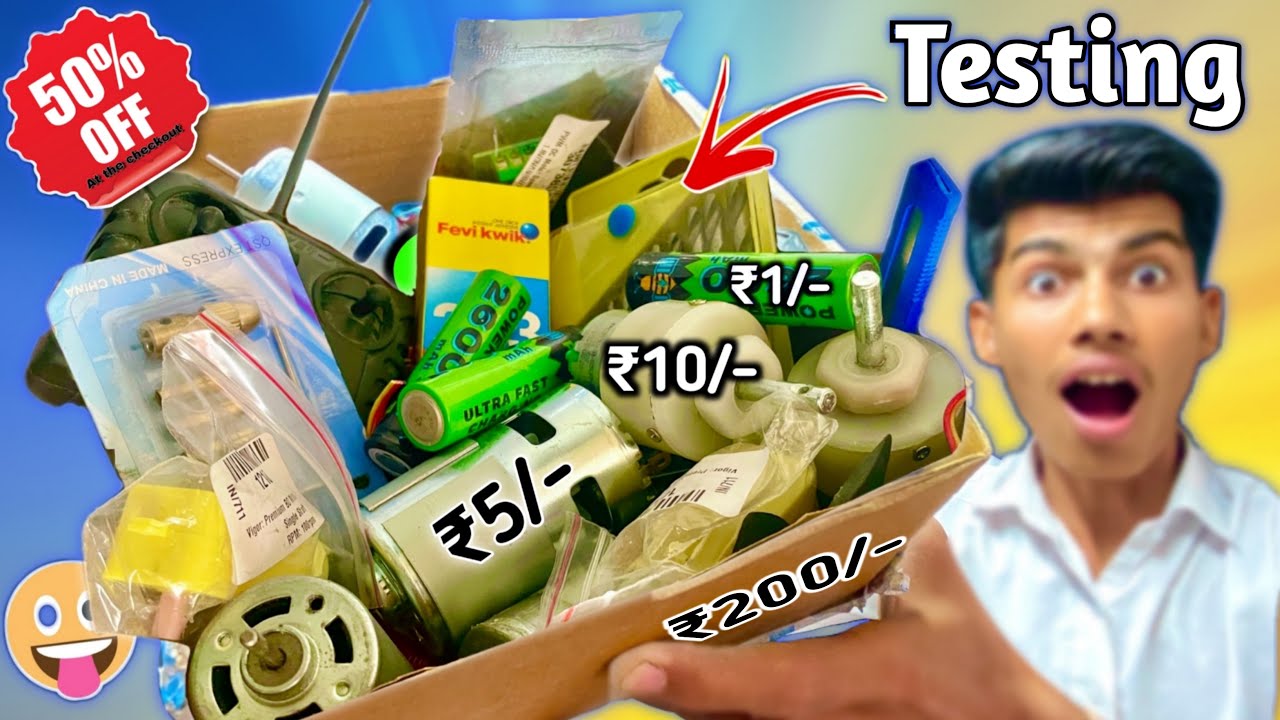 जल्दी देखो! All Electric Components Testing 🤫😇 || Samar Experiment ...