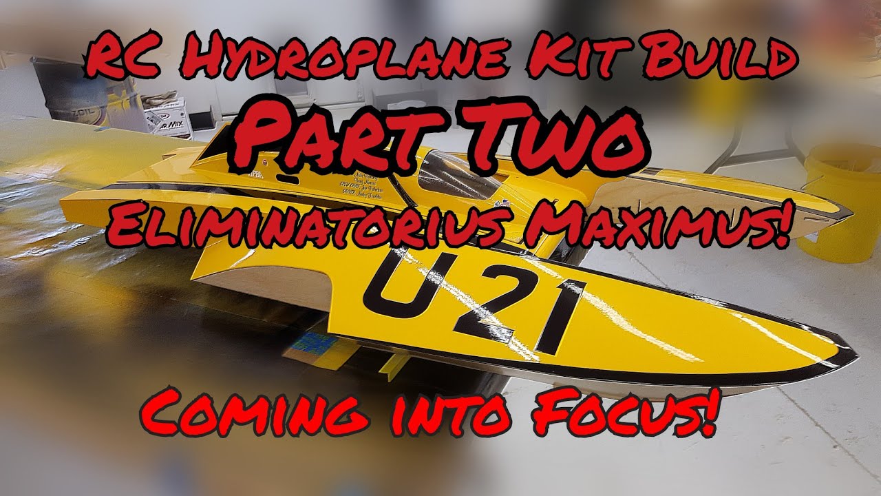 ML Boatworks Kit Hydroplane Build Part Two | More Mods, More Madness! - YouTube
