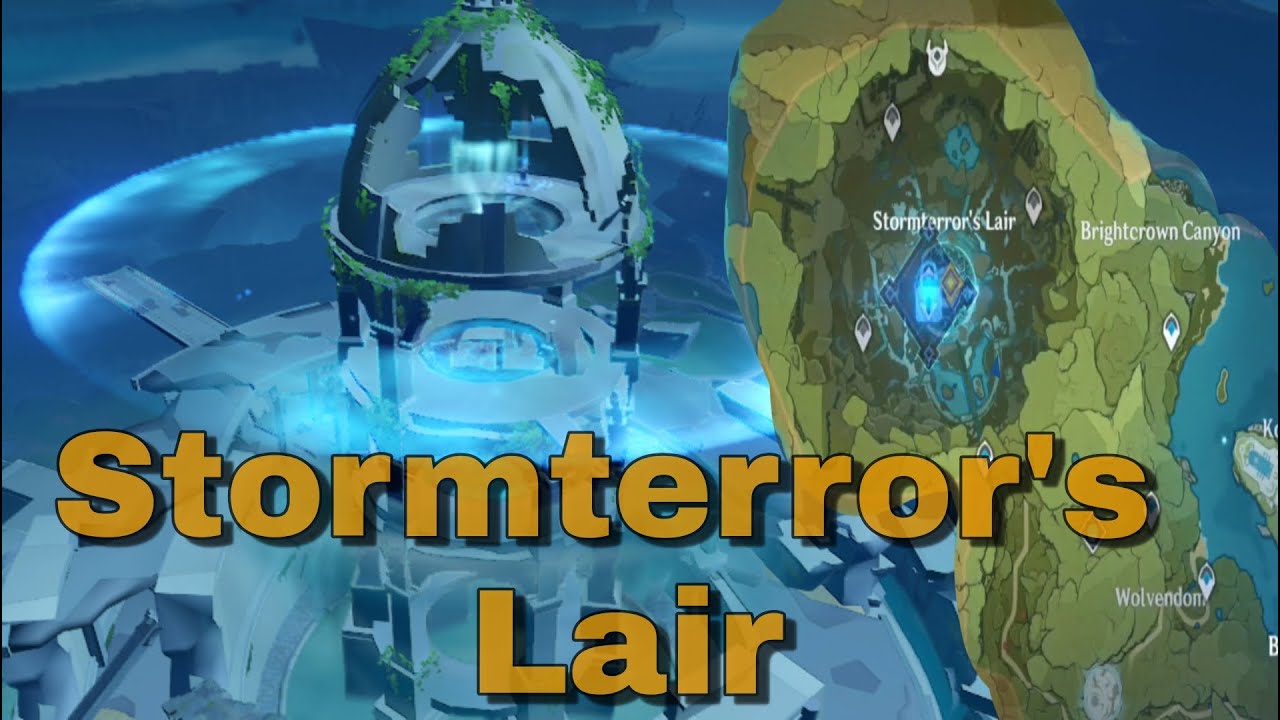 Unlock map Stormterror Liar — Genshin Impact - YouTube