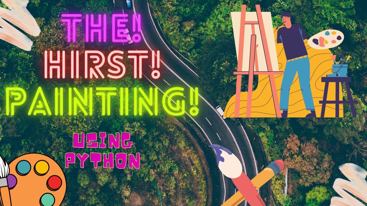 The Hirst painting 🎨 using python🐍 - YouTube