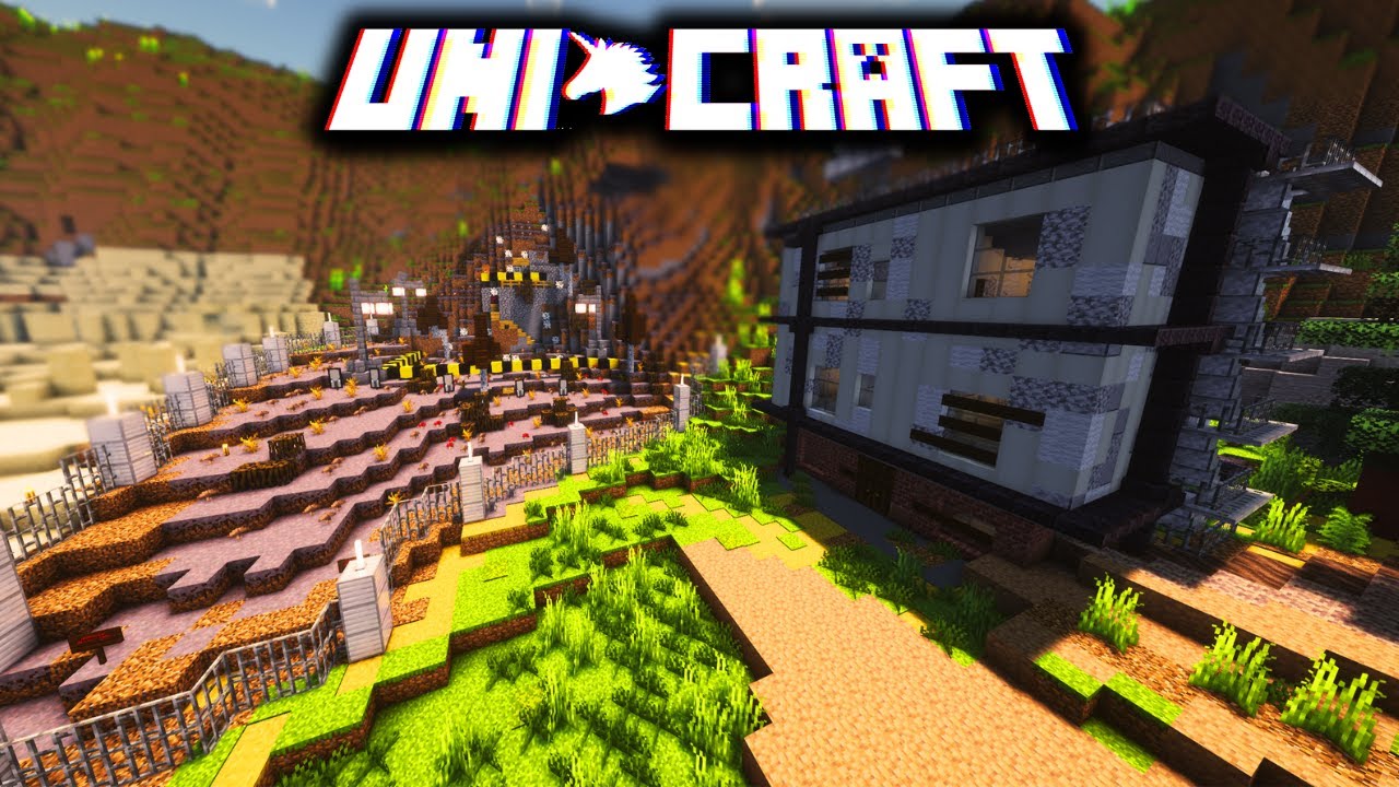 Minecraft Worst Base Got Improved Unicraft 1 Episode 13 - YouTube