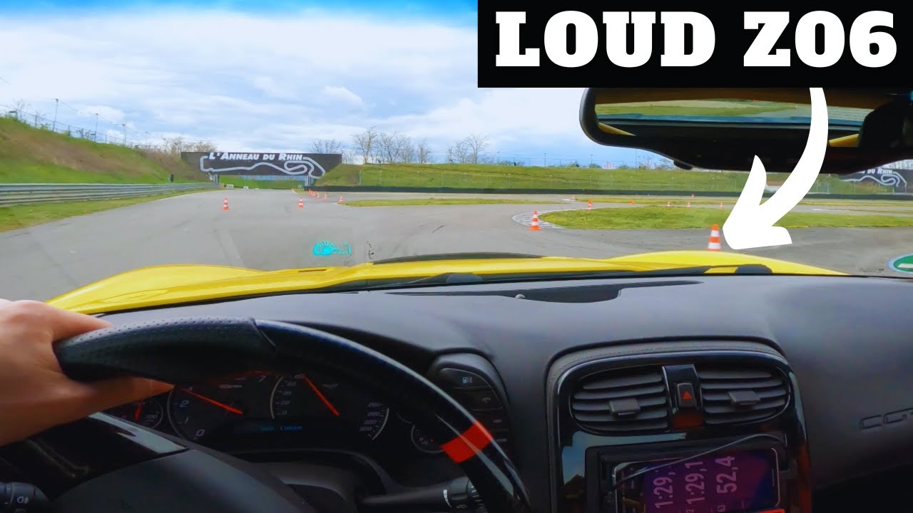Drivin' fast car slow | Corvette C6 Z06 LS7 | PURE RAW SOUND - YouTube