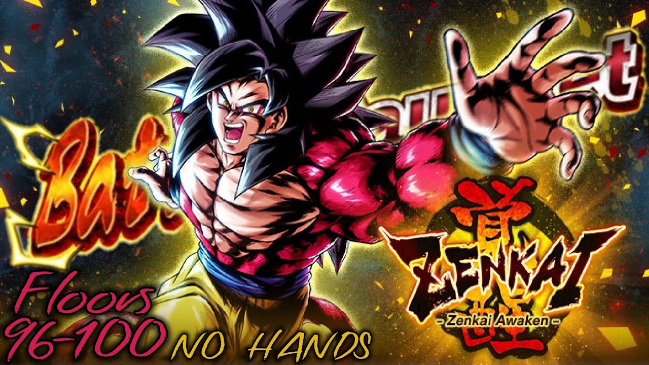 (NO HANDS/FLOORS 96-100)Battle Gauntlet Vs Super Saiyan 4 Goku Full ...
