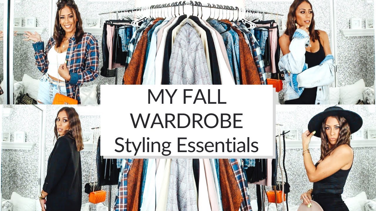 MY FALL WARDROBE 2020 | Styling Essentials - YouTube