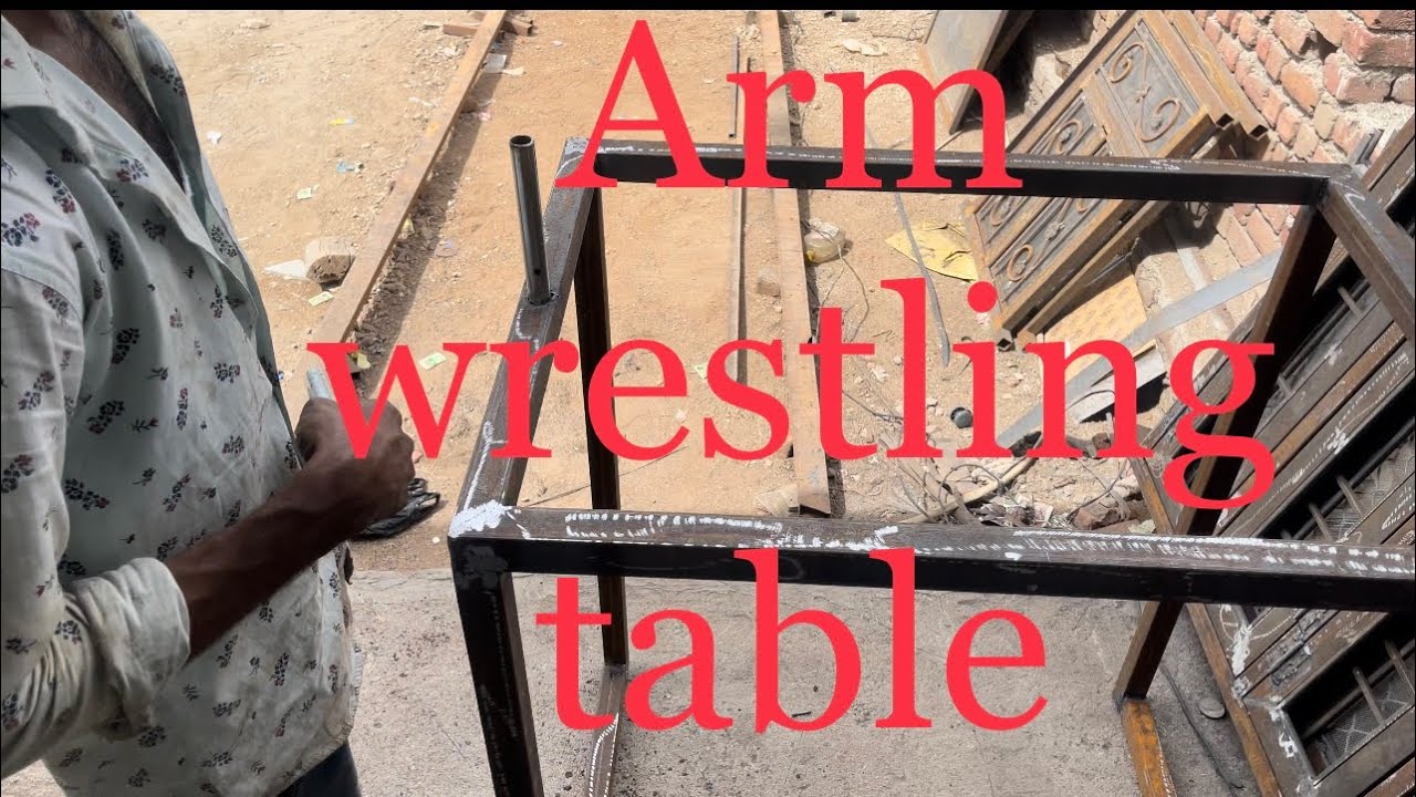 Arm wrestling table 💪🏻 part 1 #armwrestling - YouTube