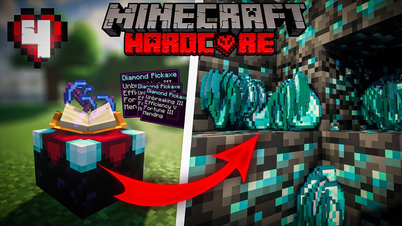 "Unleashing the Ultimate Enchanting Power in Minecraft Hardcore ...