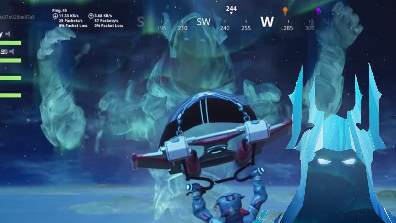 Fortnite Ice King Event with gameplay of new snow map | New Ice Queen ...
