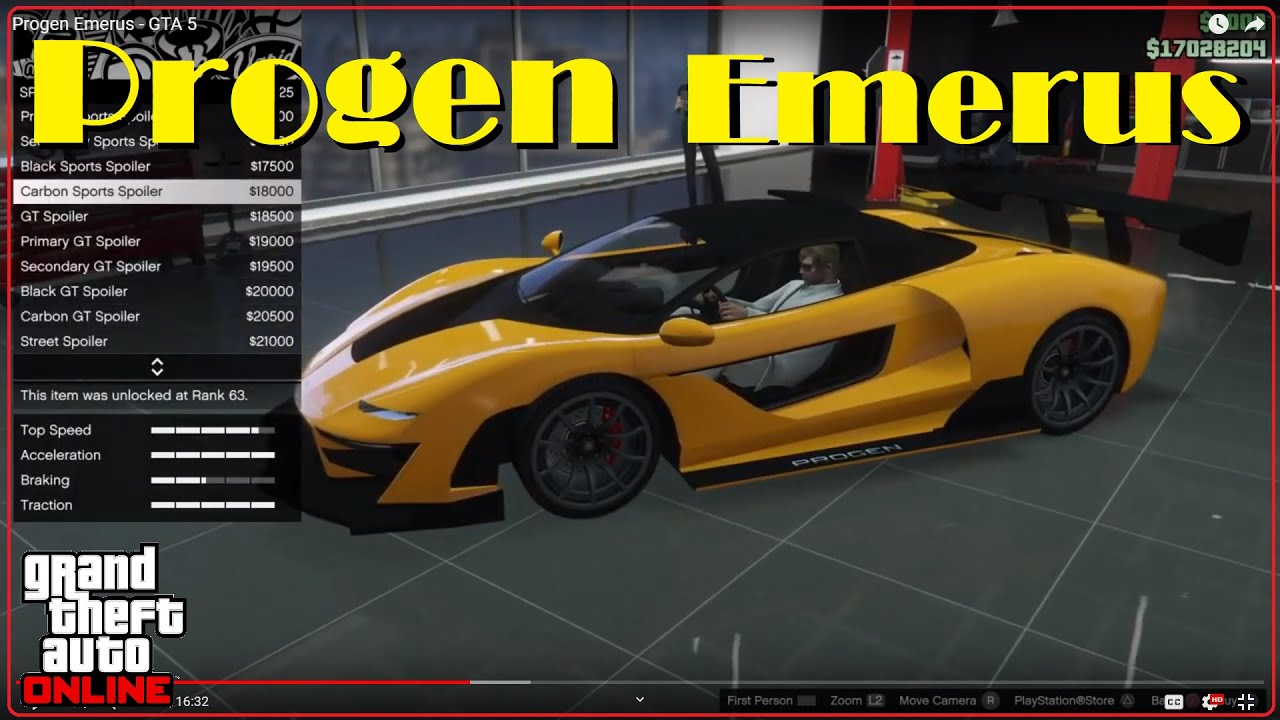 Progen Emerus - GTA 5 - YouTube