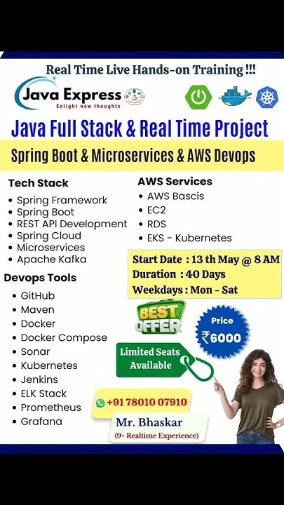 Java Full Stack Online Training - YouTube