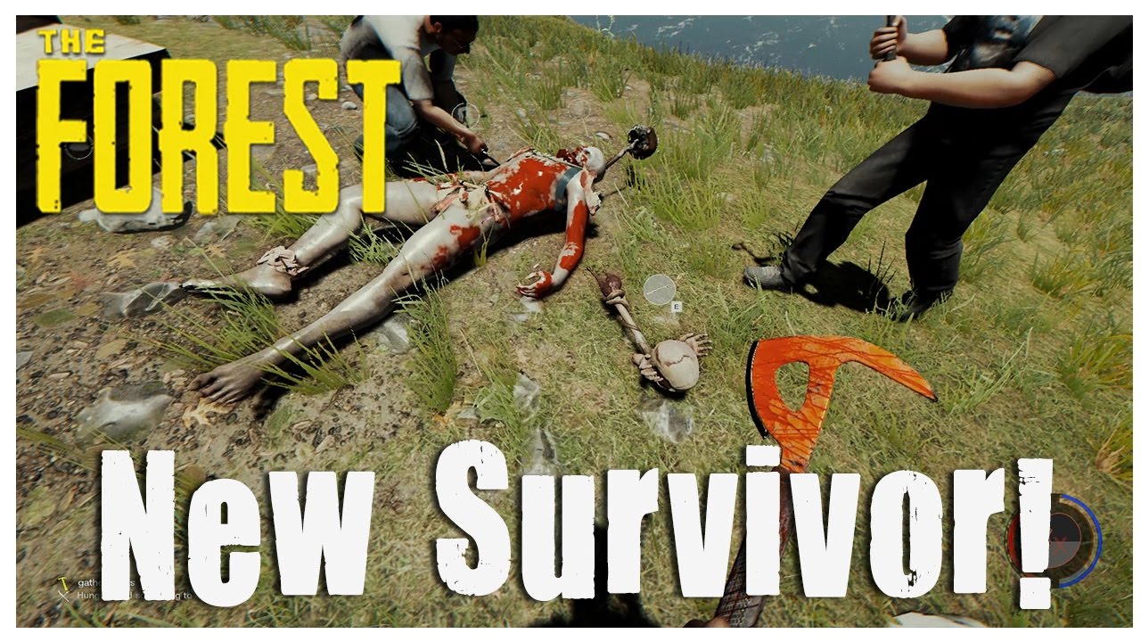 NEW SURVIVOR! - The Forest #13 (Multiplayer) - YouTube