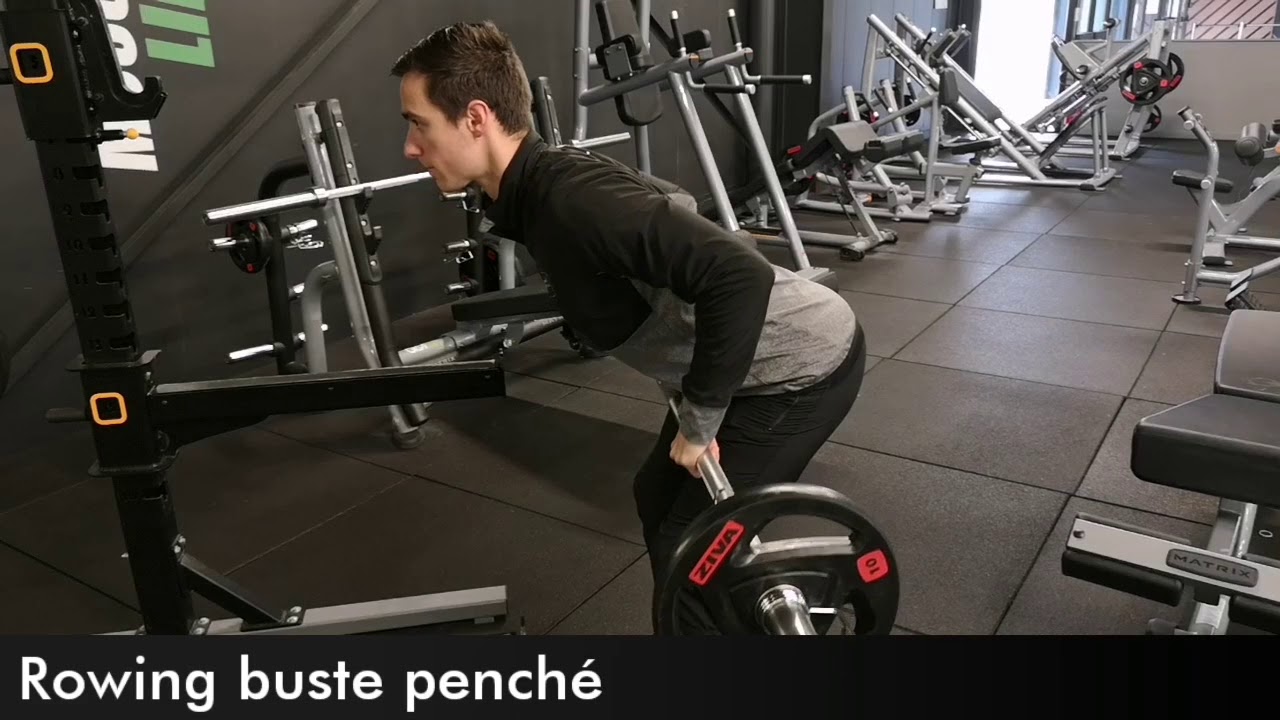 Rowing buste penché - YouTube