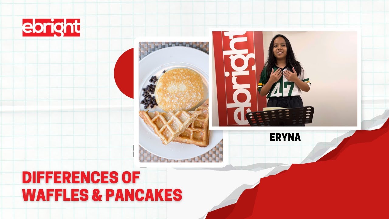 My perspective on Waffles and Pancakes! | Kids Public Speaking - YouTube