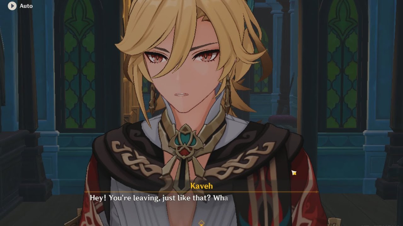 All Kaveh Scene in Alhaitham Story - Genshin Impact - YouTube