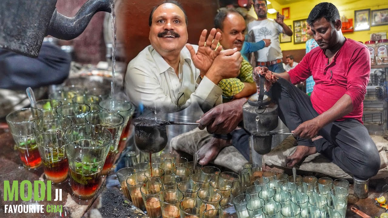 MODI Ji Ke Favourite Chai In Varanasi | 6AM to 12AM Tea |10₹ Only ...