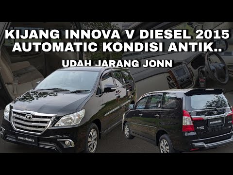 TOYOTA KIJANG INNOVA V DIESEL 2015 AUTOMATIC KONDISI JARANG JON ...