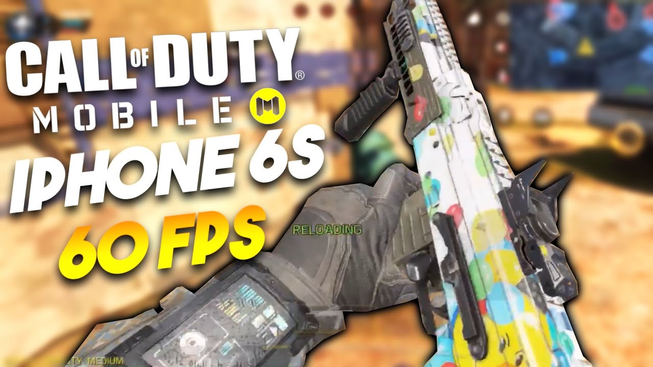 Call Of Duty Mobile| IPhone 6s Test 60Fps!(GamePlay) - YouTube