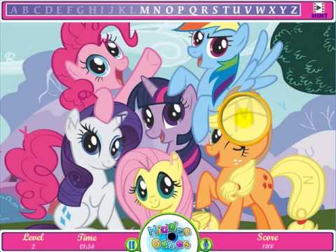 My Little Pony Alphabets - YouTube