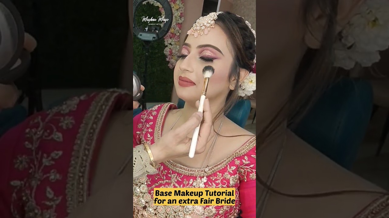 Base Makeup Tutorial for Extra Fair Skin Tone - YouTube