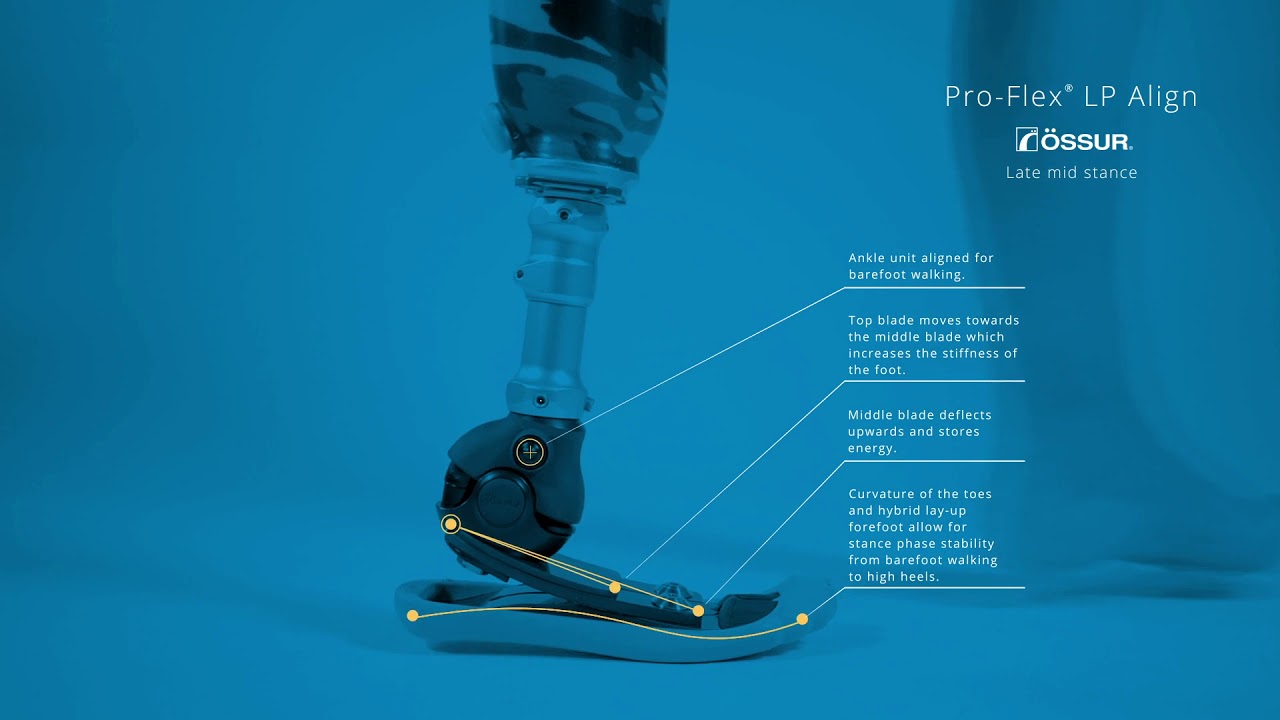 Pro-Flex LP Align - Gait animation - YouTube