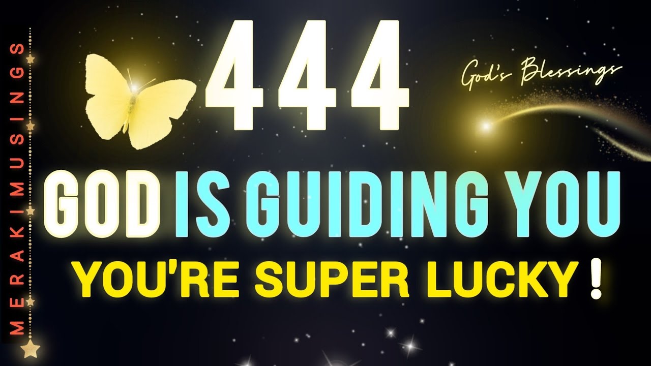 444 You are Guided By God Himself - YouTube