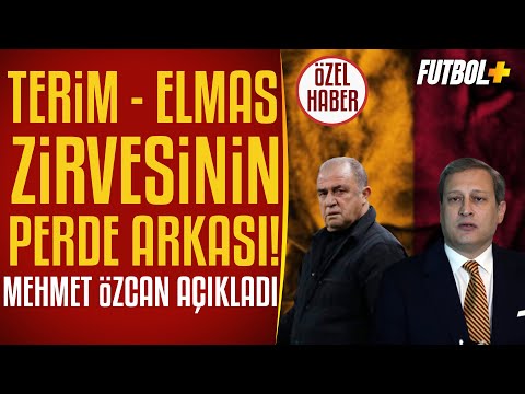 Galatasaray'da Fatih Terim - Burak Elmas zirvesinin perde arkası! Mehmet Özcan açıkladı