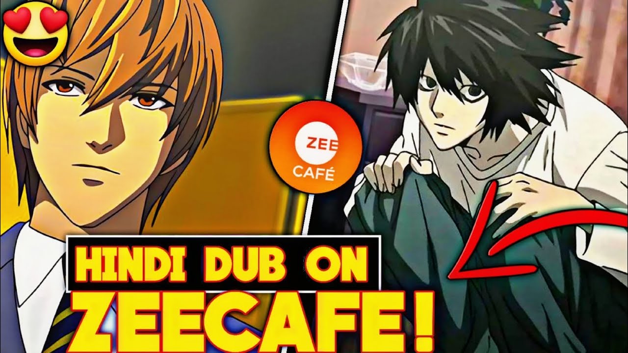Death note Hindi Dub On Zee Cafe Confirmed!!|| Death note hindi dub ...