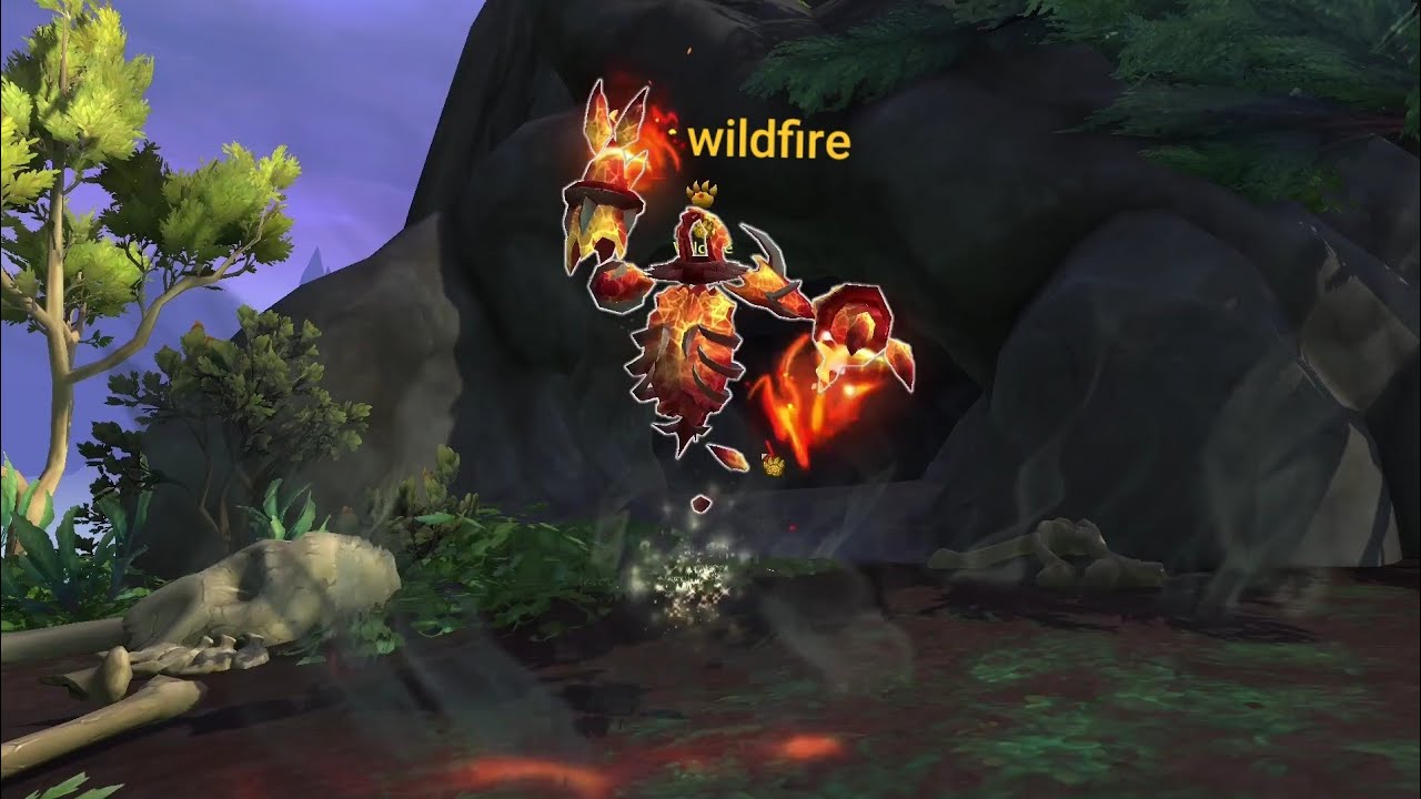 wow wildfire pet battle strategy - YouTube
