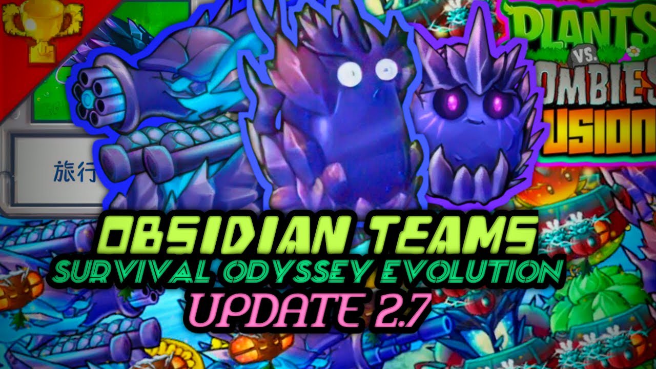 OBSIDIAN TEAMS 🌑 | SURVIVAL ODYSSEY EVOLUTION DIFFICULTY 5 UPDATE 2.7 ...
