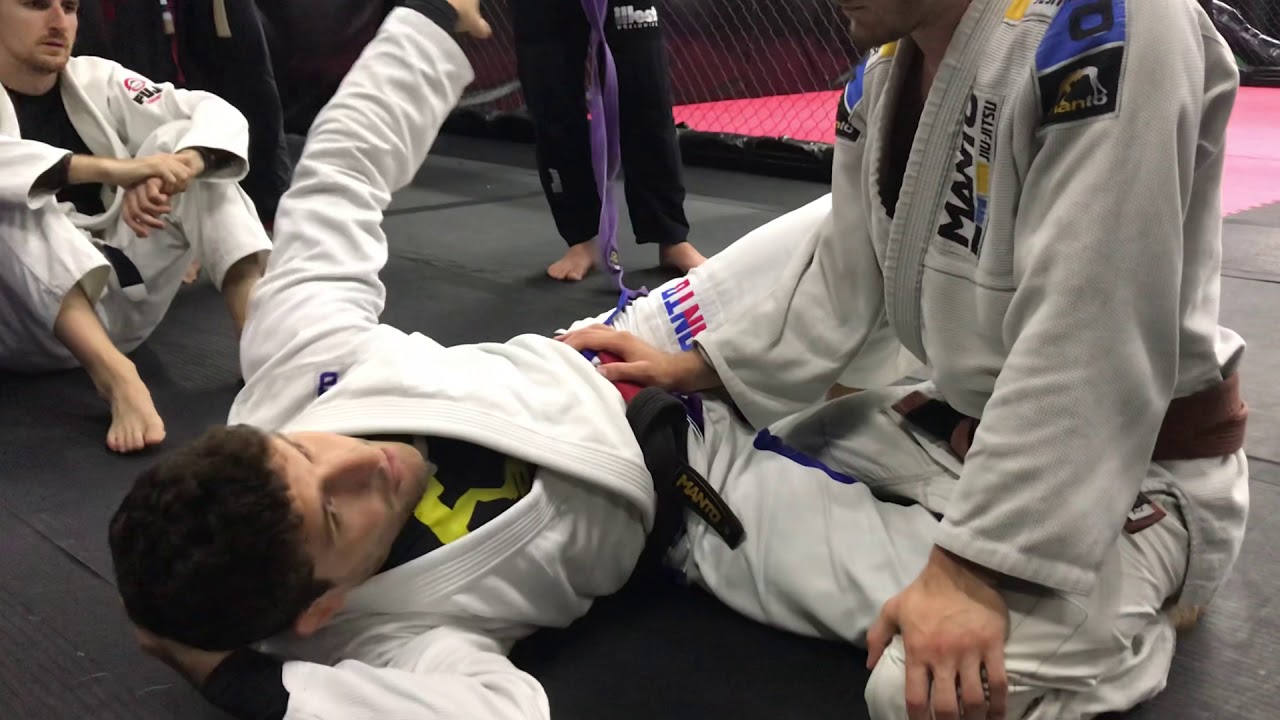 Easiest sweep in Jitu-Jitsu by Philippe Pomaski - YouTube