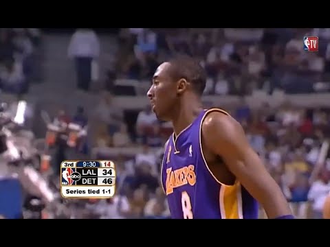 Kobe Bryant - Game 3 of the 2004 NBA Finals (Shot by Shot, 4-13) - YouTube