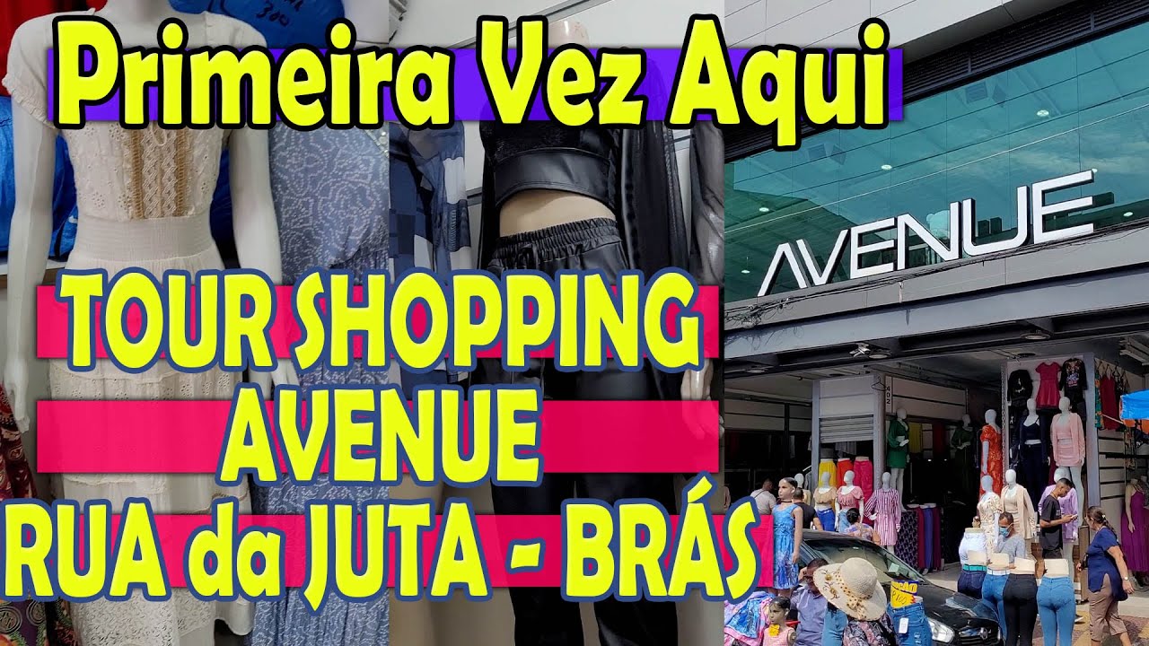 ⭐Primeiro Tour no shopping Avenue Atacado Brás São Paulo - YouTube