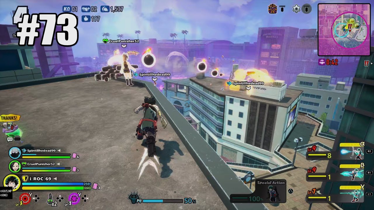 MY HERO ULTRA RUMBLE Multiplayer Gameplay #73 - YouTube