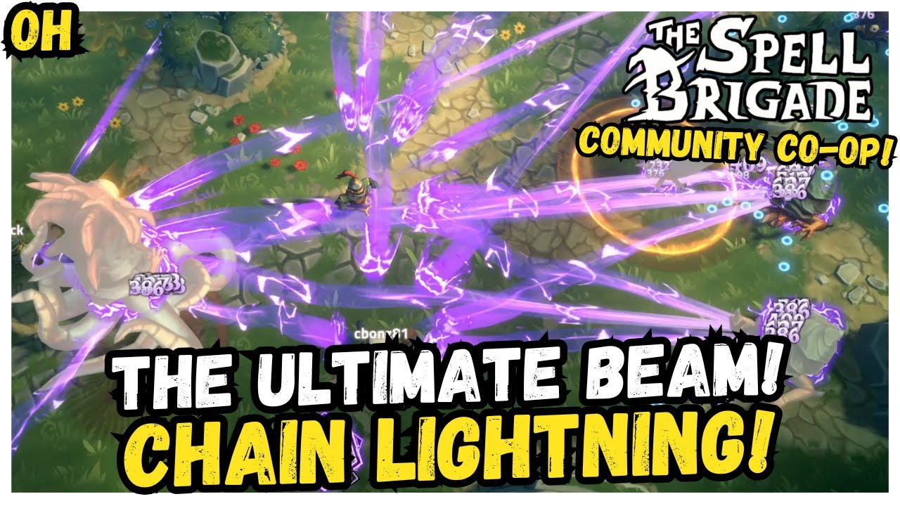 The ULTIMATE Aether Beam! Chain Lightning! Spell Brigade! - YouTube