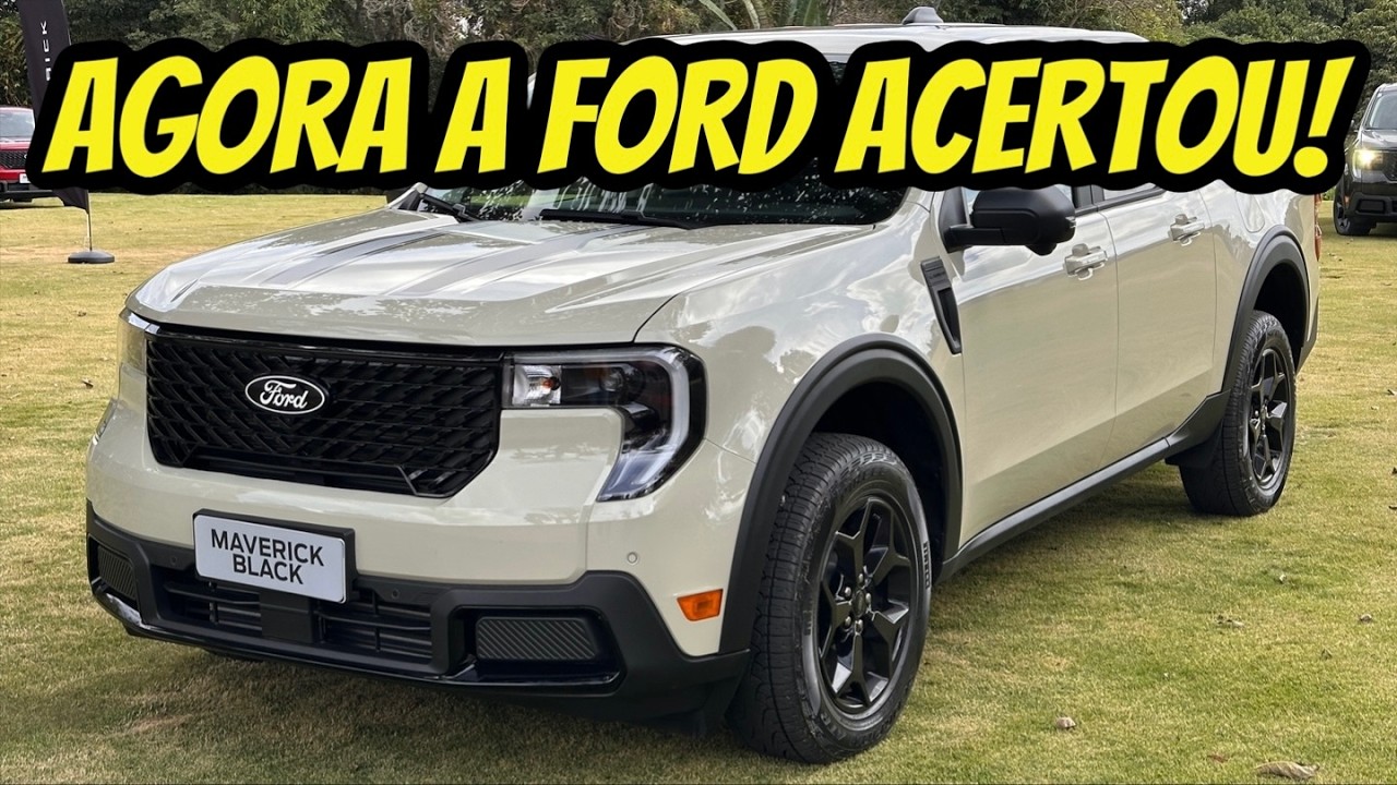 Ford Maverick 2025 - PREÇO DE FIAT TORO! TETO SOLAR! MAIS EQUIPADA ...