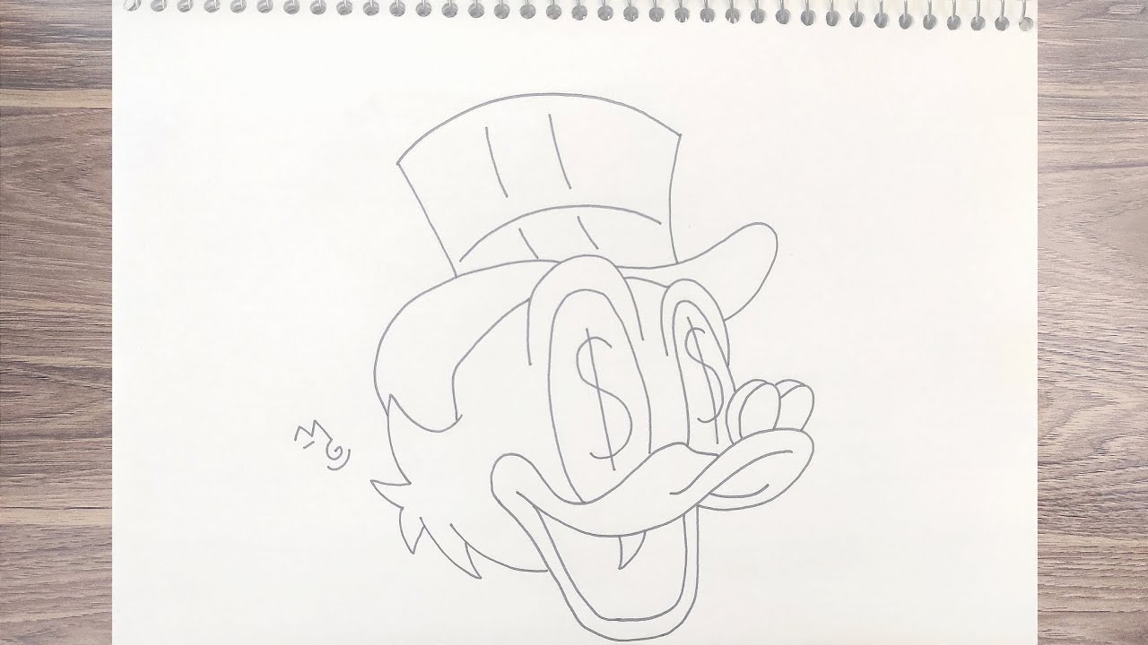 How to draw a rich duck? - YouTube