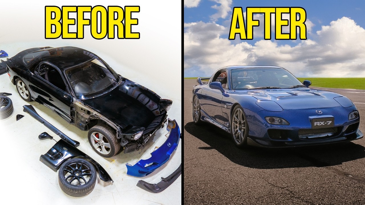 FULL BUILD - REBUILDING THE WORST FD MAZDA RX-7 - YouTube
