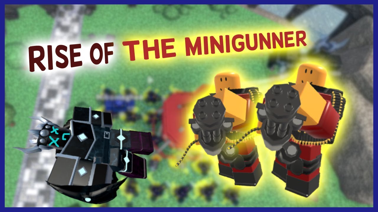 Tower Defense Simulator - Solo Fallen Triumph (minigunner only plus ...