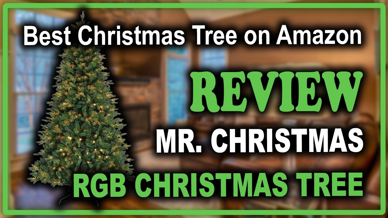 Mr. Christmas Alexa Compatible RGB Christmas Tree Review - Best ...