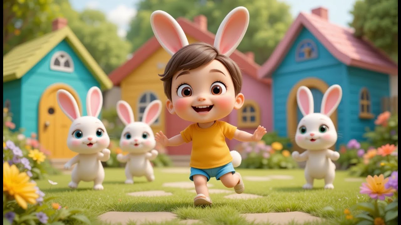 Jump Up High, Don’t Touch the Ground Rhyme Song | Nursery Rhyme & for ...