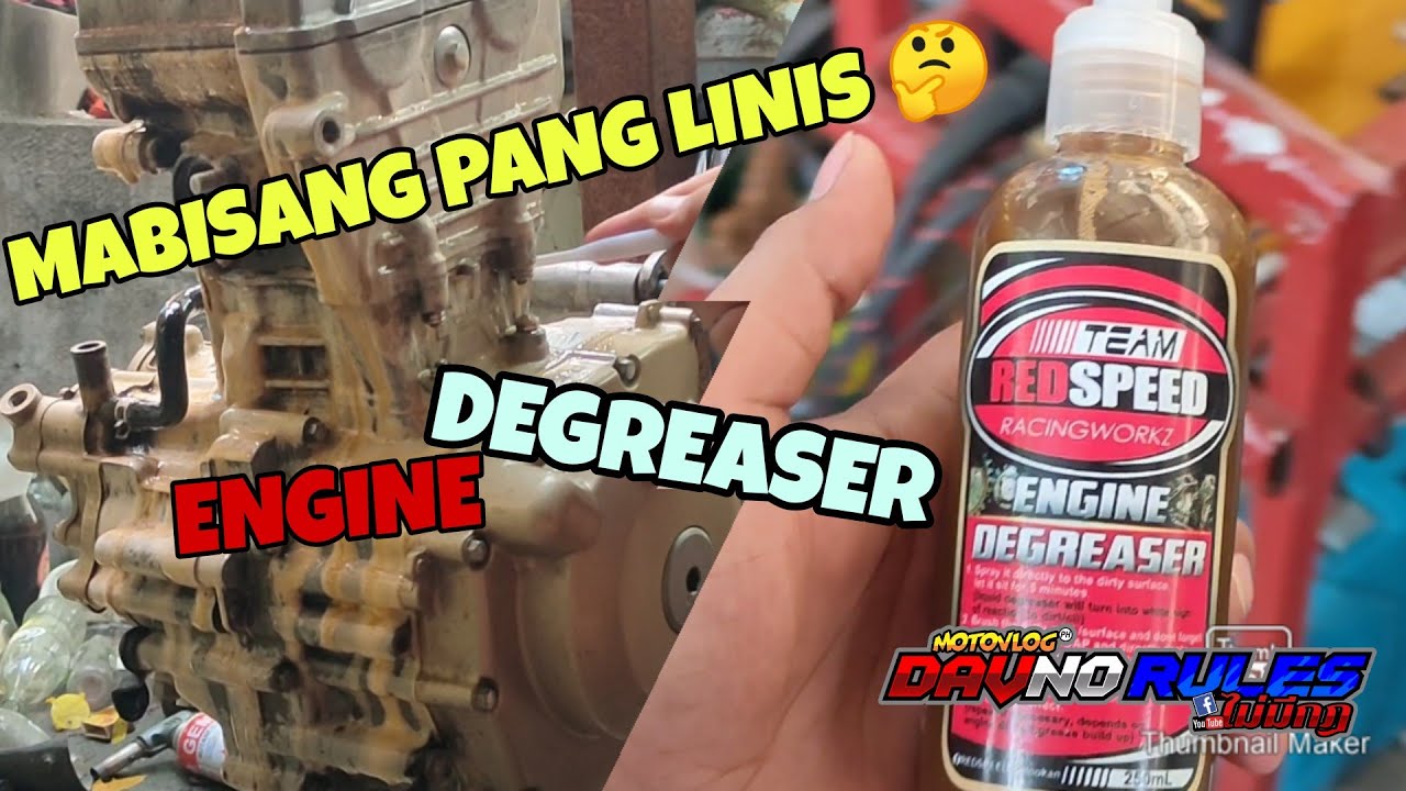 Red Speed Engine Degreaser for my Raider fi 150 🔥 - YouTube