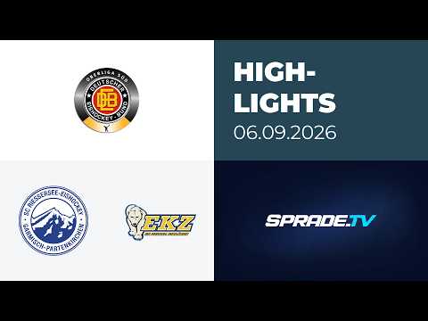 06.09.2026 - Highlights - SC Riessersee vs. EK Zeller Eisbären