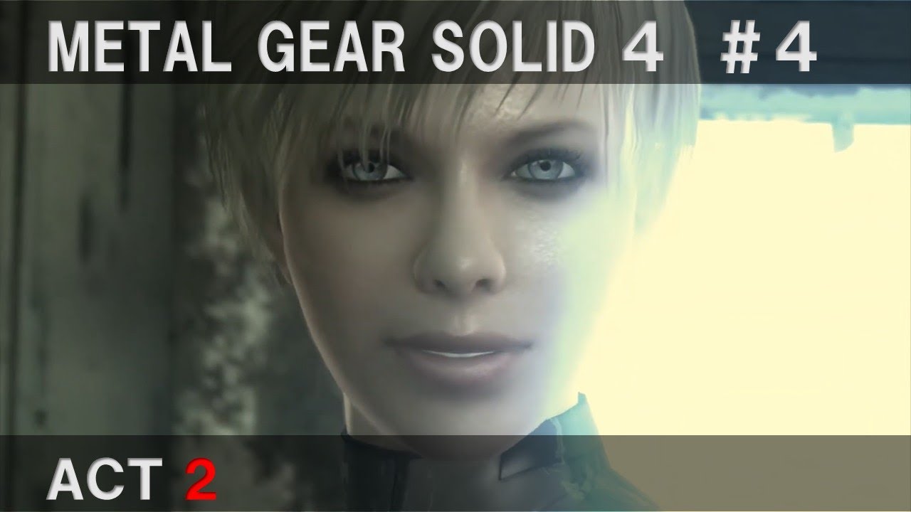 PS3【 METAL GEAR SOLID 4 】 #4 ACT2 - YouTube