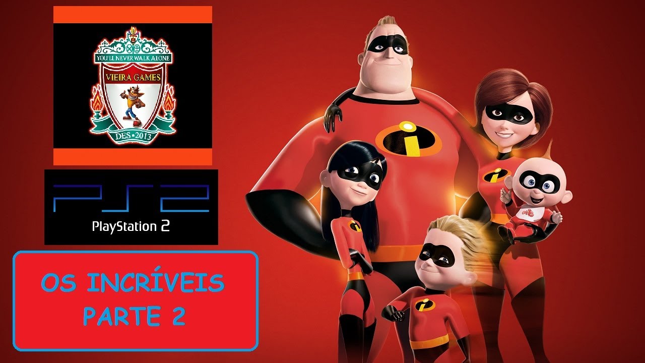 Os Incríveis - PS2 - Parte 2 - Vieira Games ! - YouTube