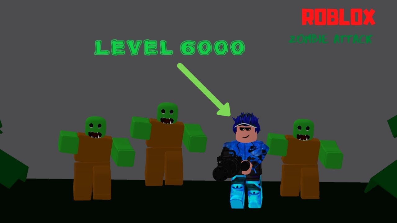 We're Back...and level 6000 (Roblox Zombie Attack) - YouTube