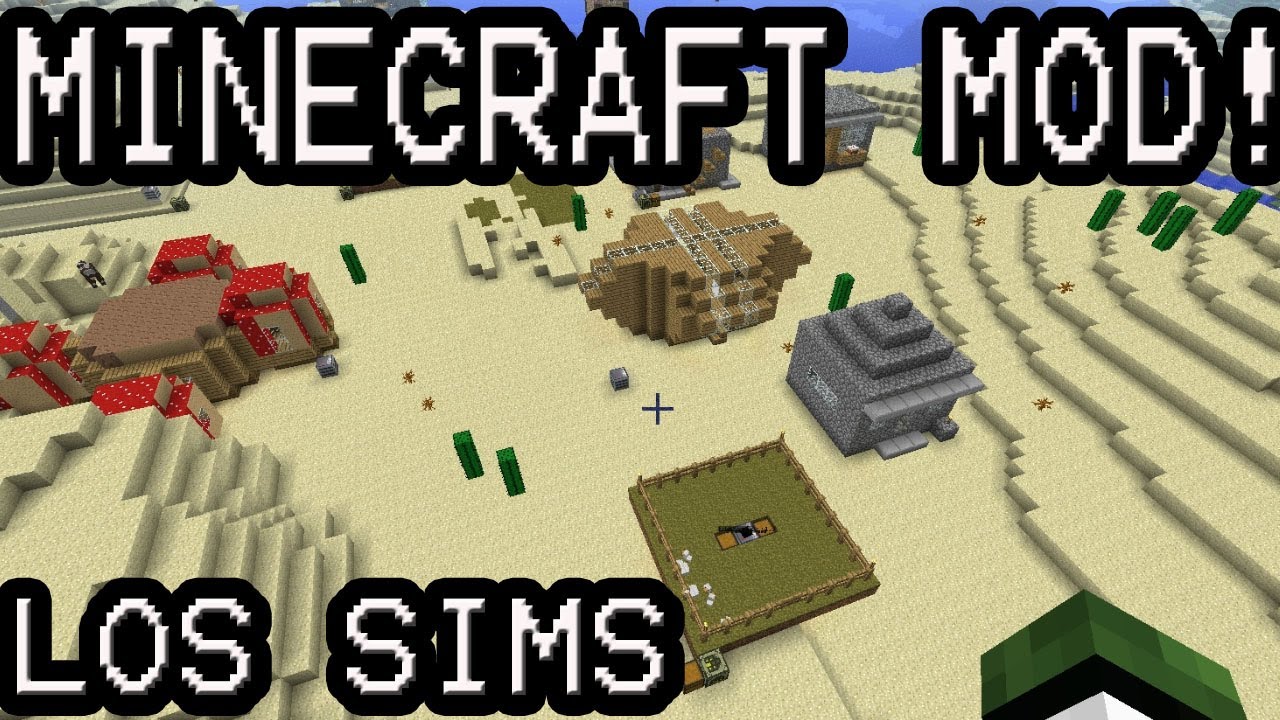 Minecraft Mod 1.4.5 Mod de los sims en Minecraft! - YouTube