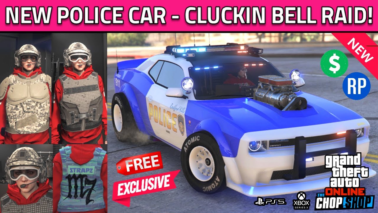 GTA 5 Online Weekly Update! NEW POLICE Gauntlet Interceptor Car ...